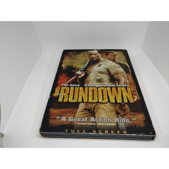 Other | The Rundown Rosario Dawson The Rock Dvd 204 Widescreen ...